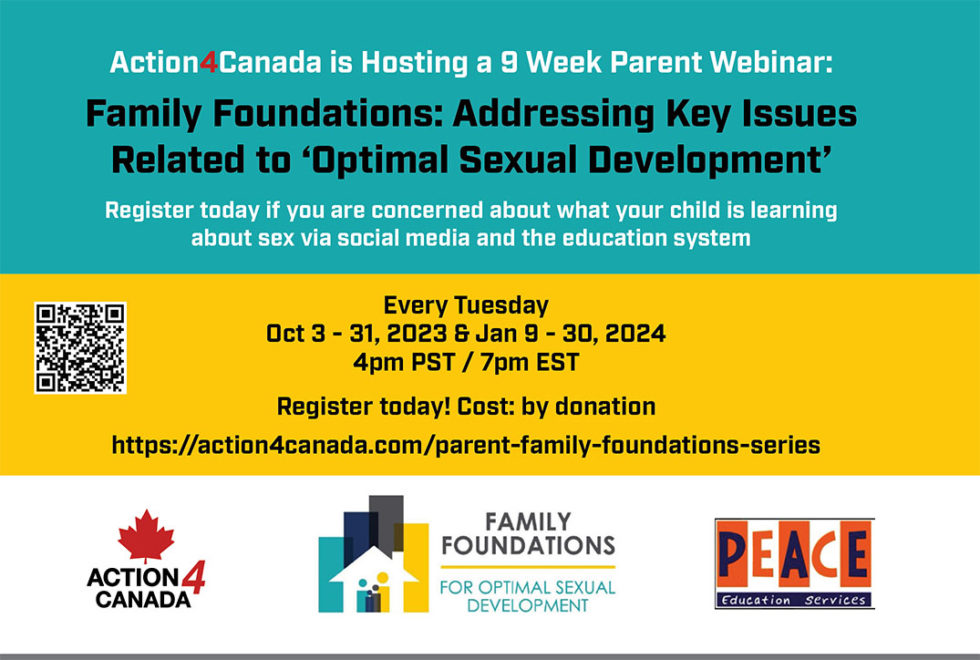 Family Foundations Parent Program Series Registration | Action4Canada ...
