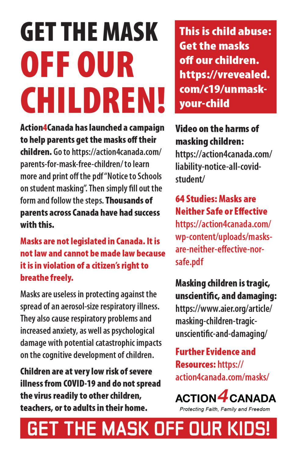 Parent Resources | Action4Canada