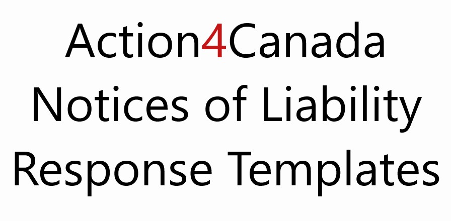 NOL Response Letter Templates | Action4Canada