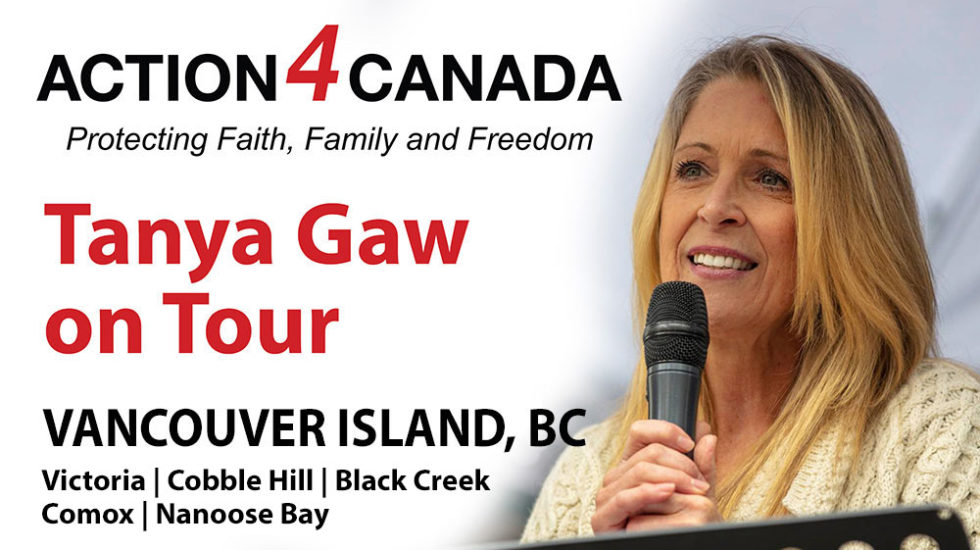 Tanya on Tour Oct 2023: Vancouver Island | Action4Canada